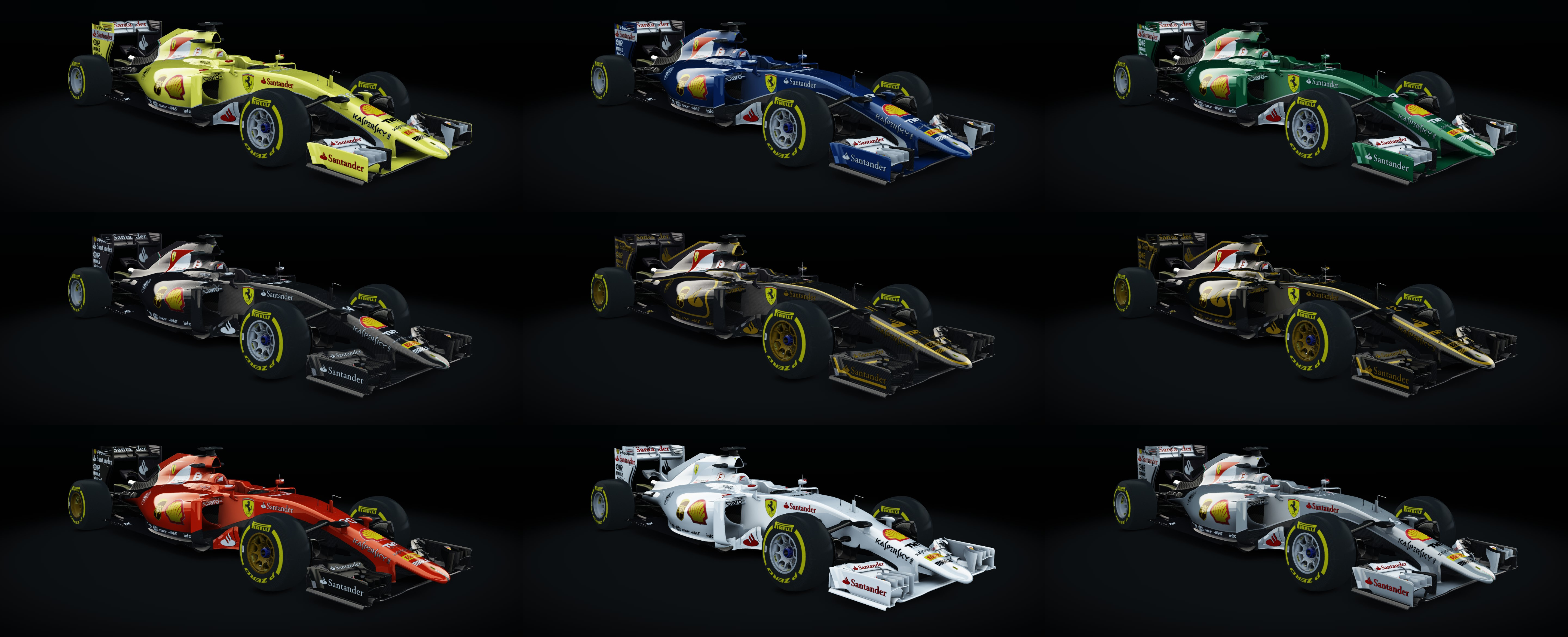 Ferrari SF15-T - Patcha Pack | OverTake.gg